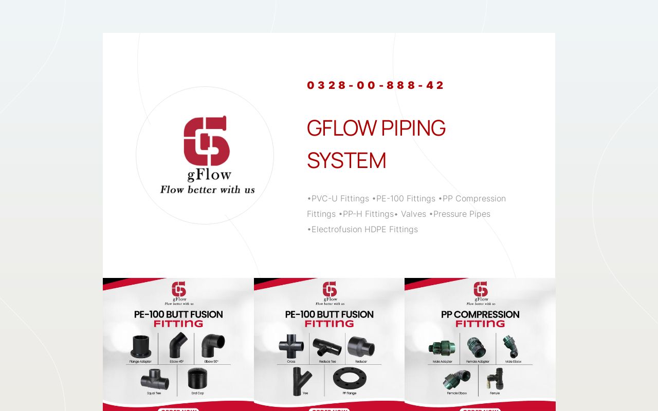 GFLOW PIPING SYSTEM